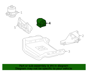 222-240-16-18 - Trans Mount 2018-2021 Mercedes-Benz S 560 | Mercedes ...