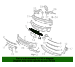 2005-2008 Mini Cooper Grille 51-11-7-127-933 | The BMW Mini Part Store