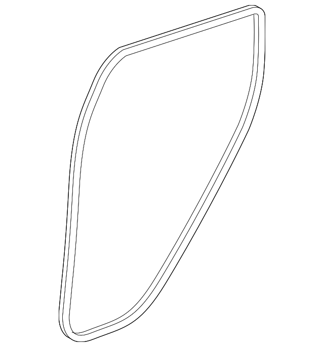 2019-2021 Acura RDX Seal, R Rear Door Opening 72815-TJB-A01 | OEM Parts ...