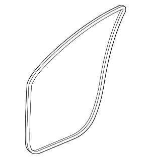 72355-TJB-A01 - Front Weather-Strip 2019-2024 Acura RDX | My Acura Parts