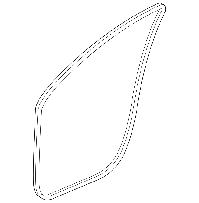 72355-TJB-A01 - Front Weather-Strip 2019-2024 Acura RDX | My Acura Parts