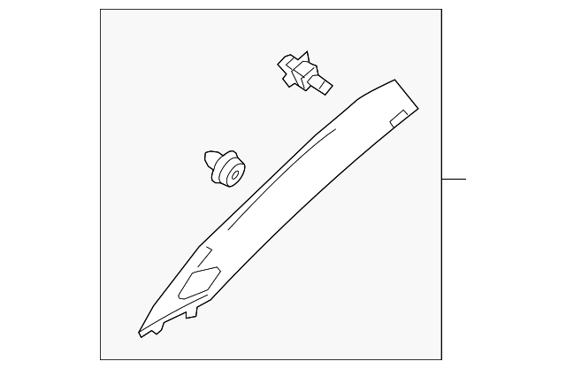 2019-2024 Acura RDX Windshield Pillar Trim 84159-TJB-A01ZC | Acura ...