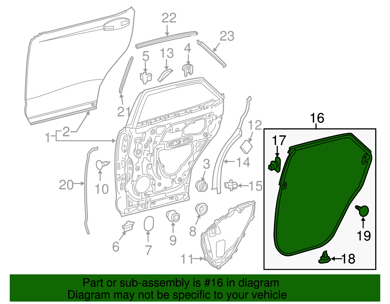 2016-2022 Lexus | Door Weather-Strip | 67871-0E070 | Express Lexus Parts