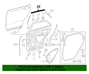 2016-2022 Lexus Black Out Tape 75987-0E030 | AutoNationParts.com