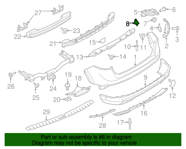 2001-2021 Ford Fog Lamp Assembly U-Nut -W706735-S439 | TascaParts.com