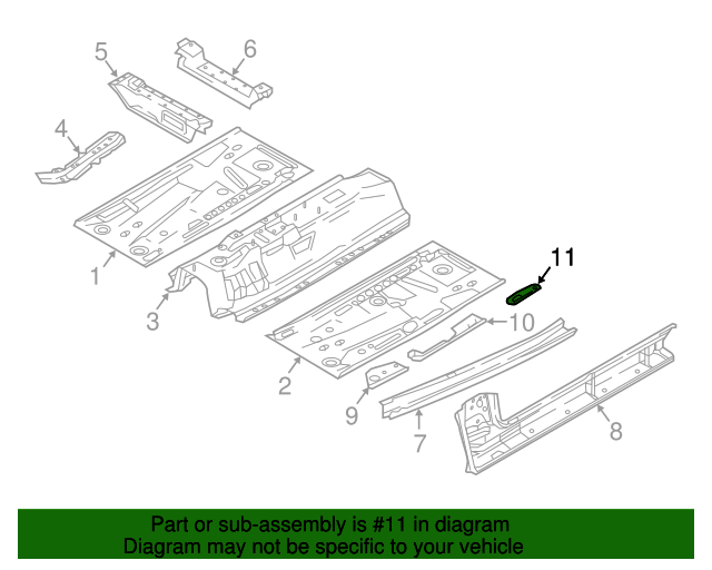 2017-2024 Mazda CX-5 Rear Reinforced KB7W-53-G04 | Florida Mazda Parts