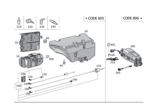 2012-2020 Mercedes-Benz Pneumatic Pump 099-800-01-00 | Mercedes-Benz Parts