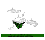 2011-2021 Mopar Air Cleaner 05038441AF | TascaParts.com