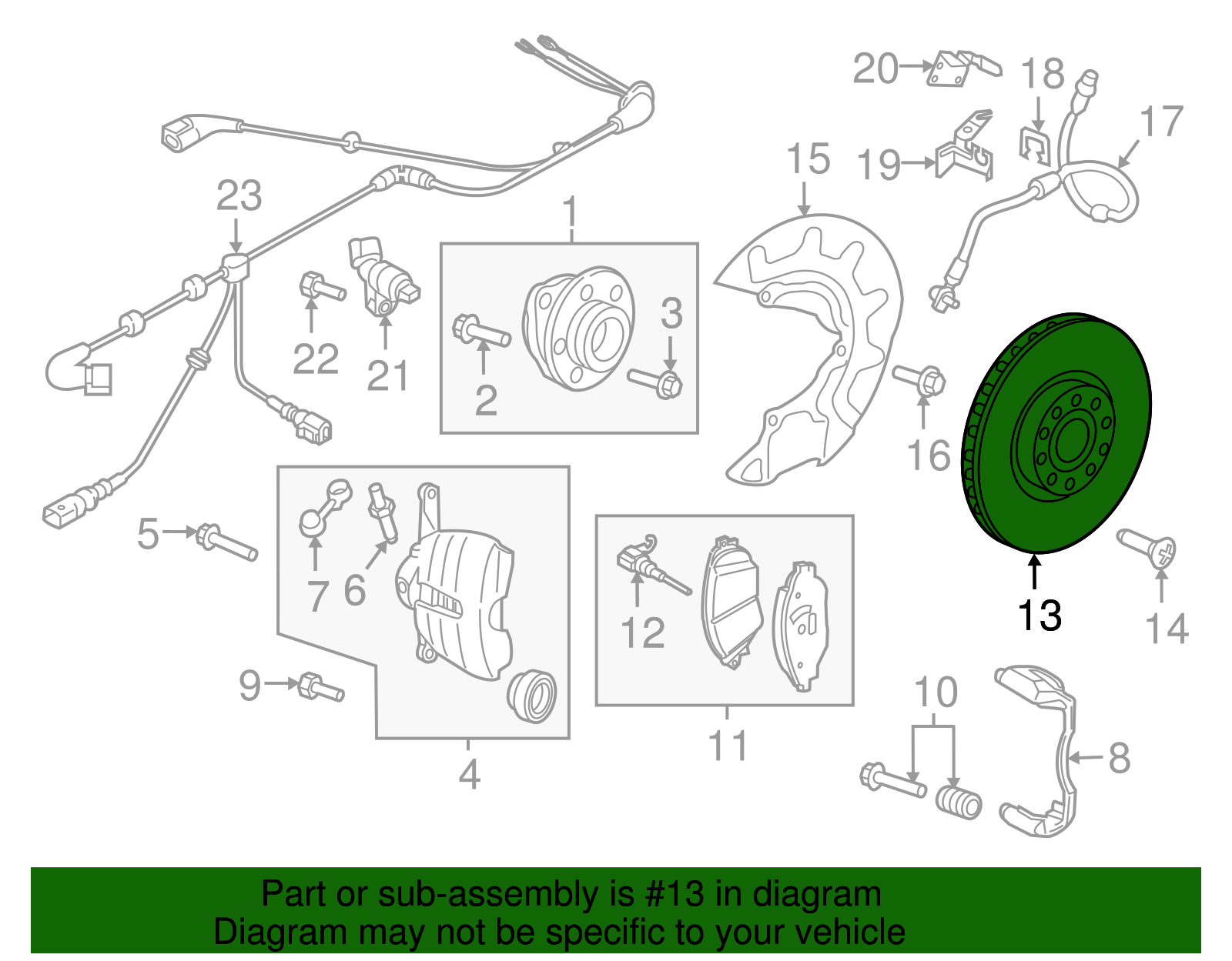 2015-2024 Volkswagen Rotor 5Q0-615-301-G | OEM Parts Online
