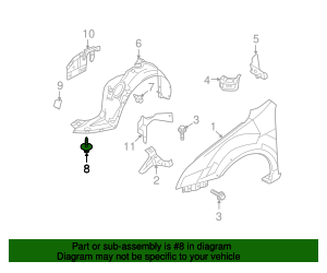 W706805-S901 - Tail Lamp Assembly Screw 2001-2019 Ford | Direct Factory ...
