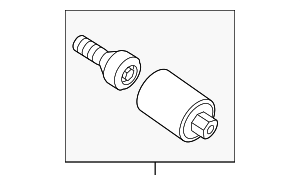 Genuine Audi 4F0-698-139-C-801 | Wheel Bolt | FREE Shipping on Most ...