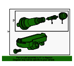 2021-2025 GM Tire Pressure Indicator Sensor 13538566 GM | GMPartsDirect.com