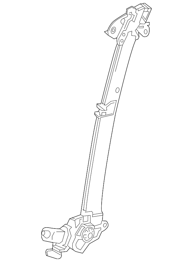 72210-T2A-A01 - Window Regulator 2013-2017 Honda Accord | Honda Parts ...