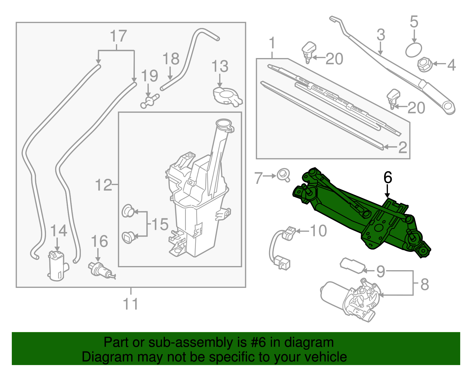 2017-2022 Kia Sportage Linkage Assembly 98120-D9000 | OEM Parts Online