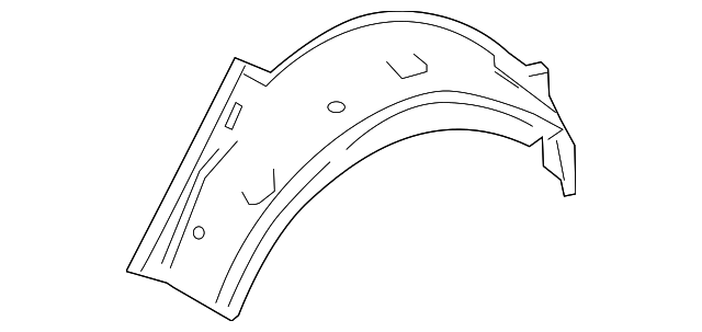 213-630-42-02 - Outer Wheelhouse 2017-2020 Mercedes-Benz | Mercedes ...