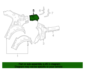 2017-2023 Mercedes-Benz Quarter Panel Extension 213-630-56-02 ...