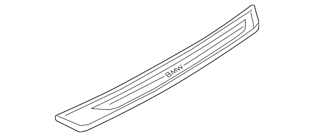 51478073106 - 2019-2025 BMW Z4 Scuff Plate (51-47-8-073-106) | BMW of ...
