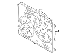 LR099669 - Fan Assembly - 2018-2019 Land-Rover | Land Rover Lake Bluff