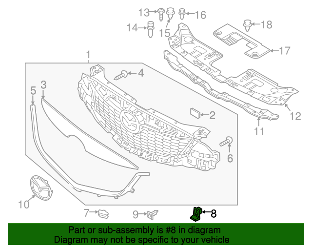 Grommet - Mazda (KD45-50-ES1) | RealMazda