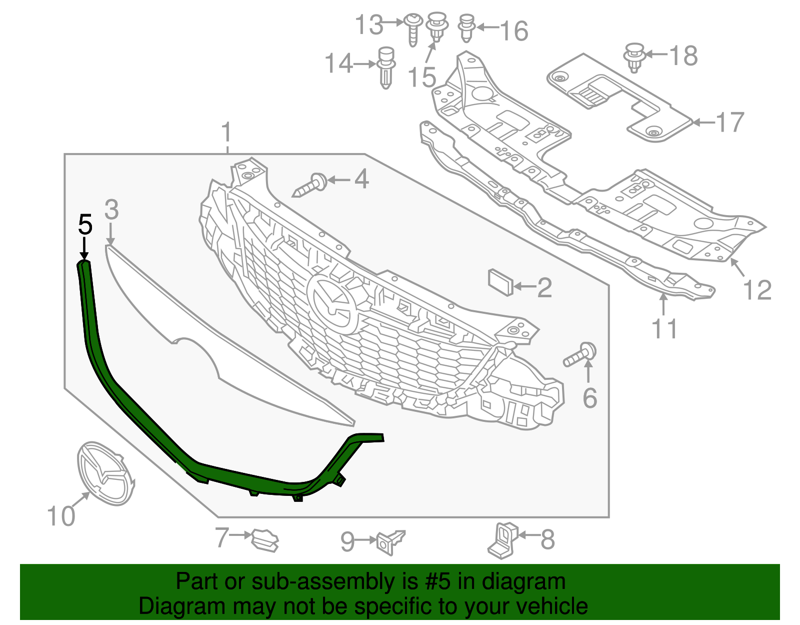 KD53-50-7J1A - OEM NEW 2013-2016 Mazda CX5 Grand Touring Sport Lower ...