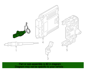 05E-907-601-D - Camshaft Position Sensor 2015-2016 Audi A3 | Audi OEM Parts