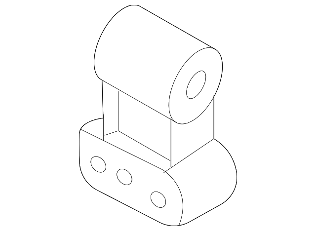 28761-J6000 - Muffler & Pipe Hanger 2019-2025 Kia | Kia.Parts Store
