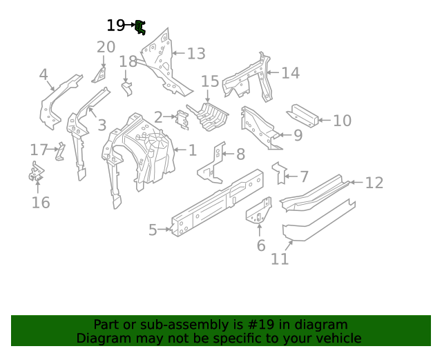 Genuine BMW 41-00-9-481-392 | Mount Bracket | FREE Shipping on Most ...