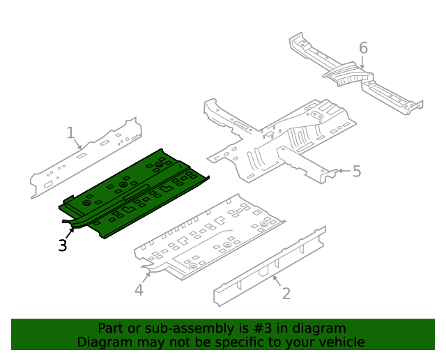 2019-2021 Hyundai Veloster Floor Pan 65120-J3000 | OEM Parts Online