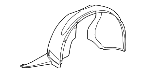 2020-2022 Volkswagen Passat Fender Liner 561-805-911-F-9B9 | VW Direct ...