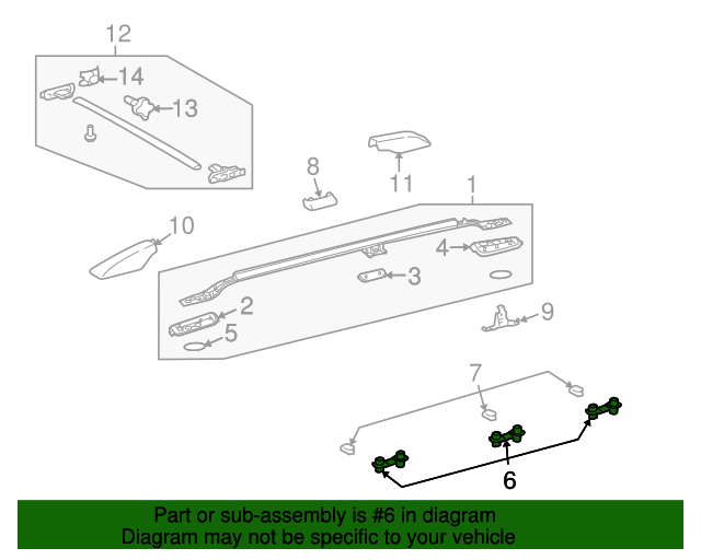 63187-60040 - Mount Bracket - 2008-2011 Toyota Land Cruiser | Lithia ...