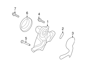 25221-3C100 - Pump Pulley 2006-2015 Kia | Kia.Parts Store