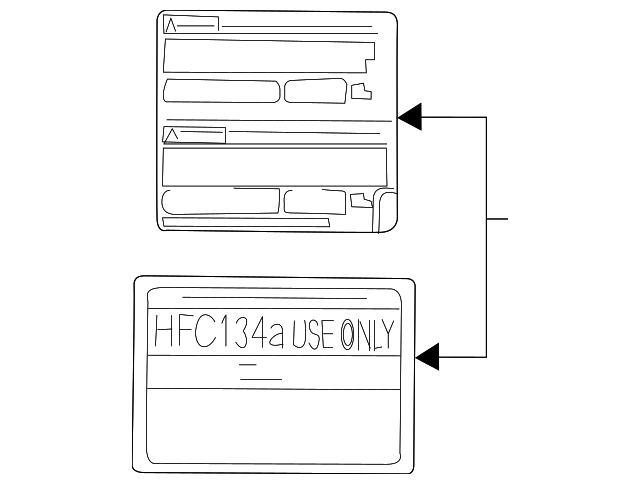 2013-2020 Toyota Land Cruiser AC Label 88723-60231 | Toyota Parts Center
