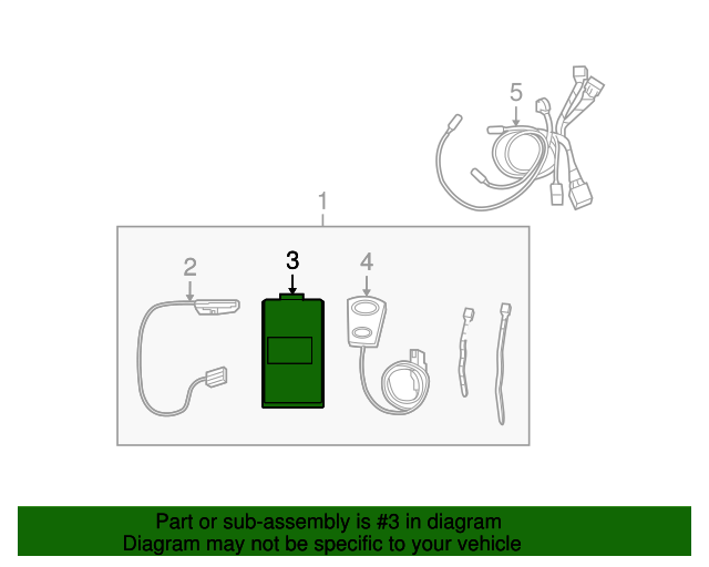 2006-2014 Ford GPS Navigation Control Module 3W4Z-14B205-EA | Varsity Ford