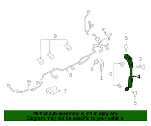 2020-2021 Mazda 3 Mount Bracket BDTS-50-2A1A | Mazda-Parts