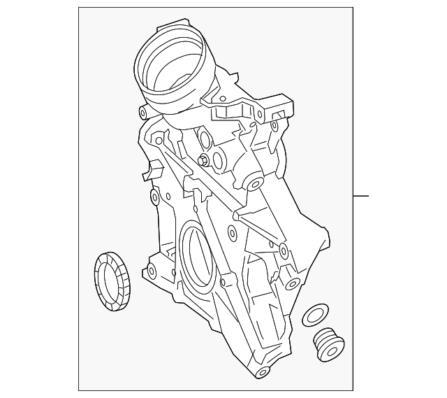 274-010-43-01 - Timing Cover 2016-2017 Mercedes-Benz | Mercedes-Benz ...