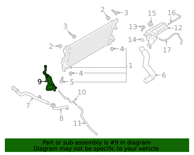 Ford JL3Z-8C289-D - Inlet Hose - 2021 Ford F-150 | OEM Ford Parts ...