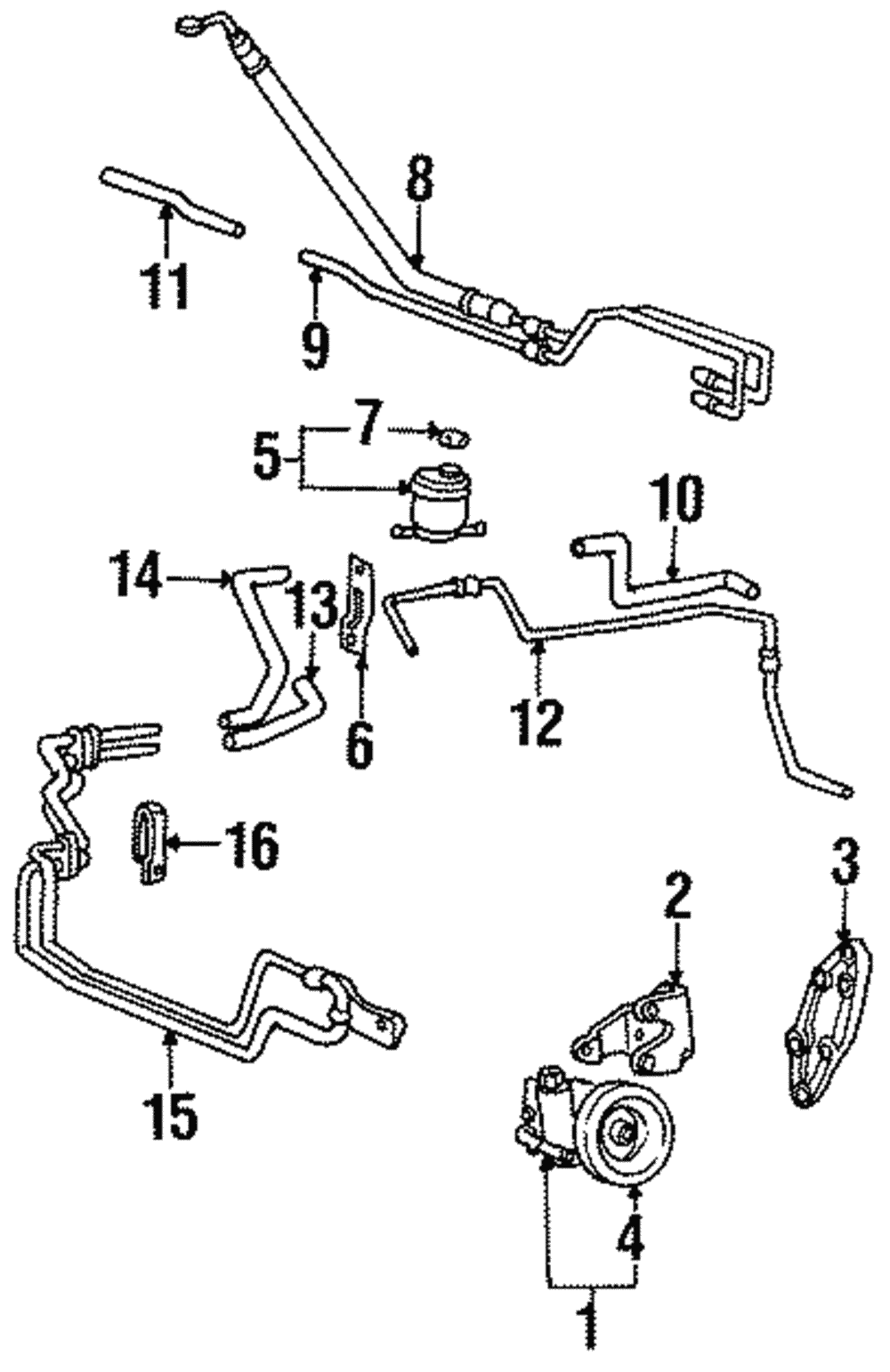 1995-1999 Hyundai Accent Suction Hose 57530-22000 | OEM Parts Online
