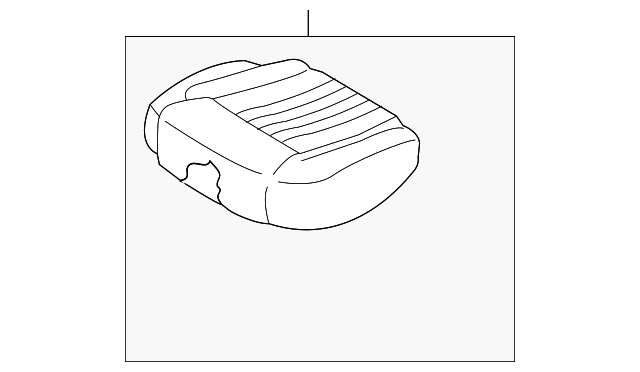 2018-2019 Genesis G90 Cushion Assembly Rear Seat Left-hand 89100-D2FB3 ...