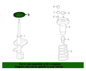 1992-2009 Lexus Insulator 48258-0E010 | OEM Parts Online