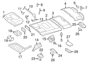 901-820-01-01 - Reading Lmp Assembly 2010-2018 Mercedes-Benz | Mercedes ...