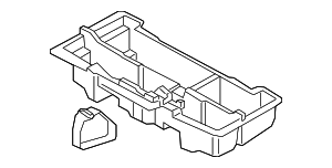 8W0-012-169-J - Trunk Floor Storage Box 2017-2024 Audi | AutoNation Parts