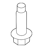 90120-TZ3-A01 - Bolt (6X25) (Anti-Cross Thread) - 2016-2021 Honda ...
