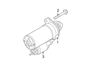2005-2016 BMW Solenoid switch 12-41-7-526-238 | AutoNationParts.com