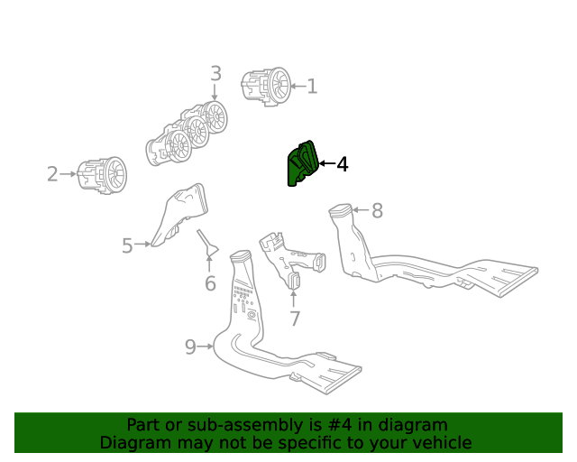 177-831-07-00 - Outer Duct 2019-2021 Mercedes-Benz | Mercedes-Benz USA ...