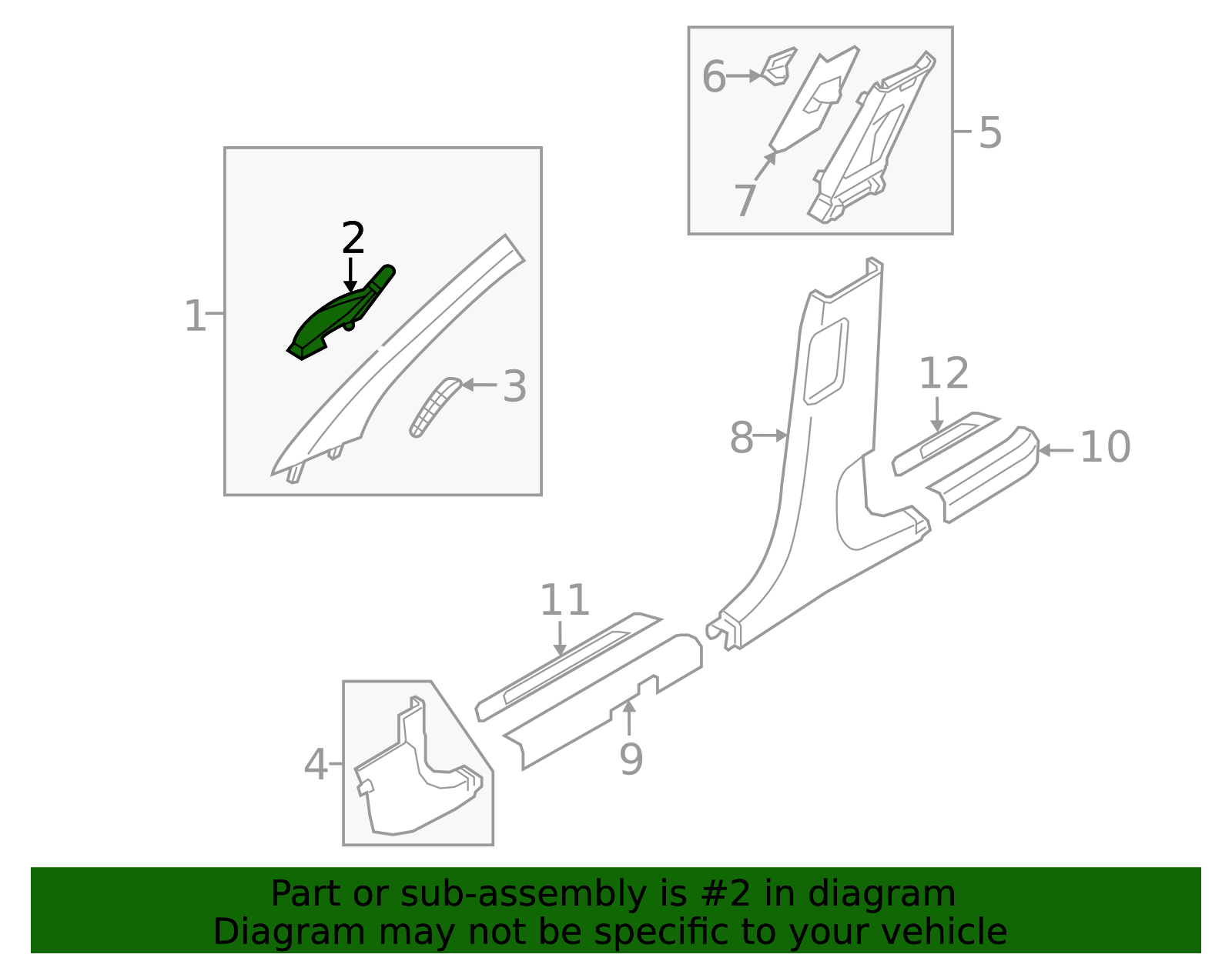 2022-2025 Hyundai Instrument Panel Air Duct 97381-CW000 | Retail ...