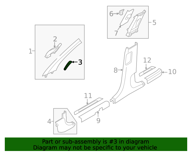 Genuine Windshield Defroster Nozzle for 2022-2024 Hyundai | Part# 97393 ...