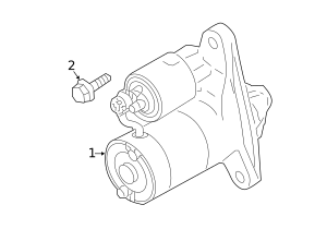 23300-5RB0D - Starter 2018-2024 Nissan | Nissan Parts & Accessories Online