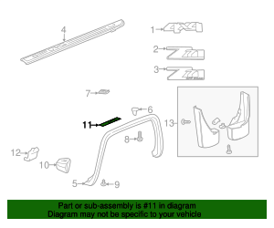 2014-2019 Chevrolet Protector,Rr Pubx Paint Anthracite 22801025 | GM ...