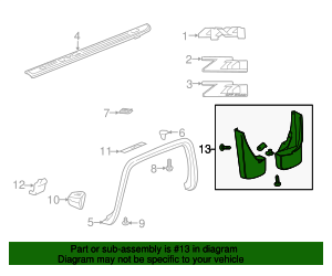Guard Pkg 19435496 | GM Parts Center