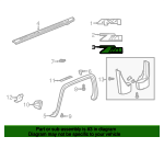 2014-2018 GMC Pickup Side 4x4 Decal in Silver and Charcoal 23490447 GM ...